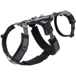 Hunter Sicherheitsgeschirr Maldon schwarz/grau / M