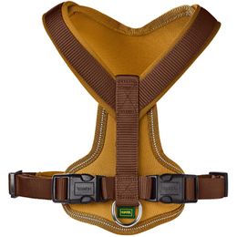 Hunter Geschirr Neopren braun/caramel / S