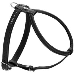 Hunter Geschirr Round & Soft Canadian Up schwarz / S-M