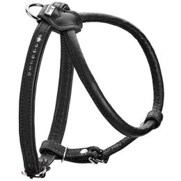 Hunter Geschirr Round & Soft Canadian Up schwarz / S/1