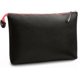 Hunter Kulturbeutel Genua Glow Edition schwarz/neon-pink / one-size