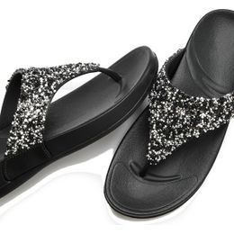 Vivance Damen Badezehentrenner schwarz, Gr&ouml;&szlig;e 42