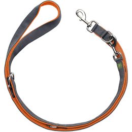 Hunter Verstellbare F&uuml;hrleine Maldon orange/grau / 20/200