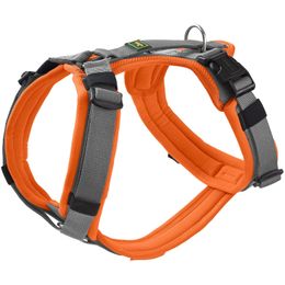 Hunter Geschirr Maldon Up orange/grau / S-M