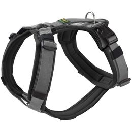 Hunter Geschirr Maldon Up schwarz/grau / M-L