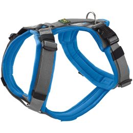 Hunter Geschirr Maldon Up blau/grau / M