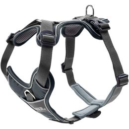 Hunter Geschirr Divo grau/grau / XS