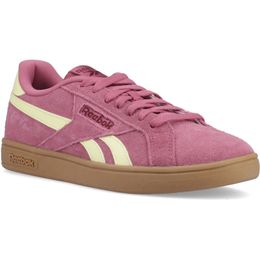 Reebok Court Retro Textil Damen Studiopink/Gelb/Haze/Schwarz Kirsch Sneaker