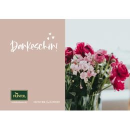 Hunter Hunter Gutschein als PDF Rose / &euro; 20.00