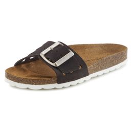 ELBSAND Damen Pantolette, anthrazit, Gr&ouml;&szlig;e 38