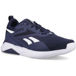Reebok Nanoflex TR 2 Textil Herren Vector Marine/Wei&szlig;/Schwarz Sneaker