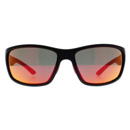 Smith Wrap Unisex Matt Schwarz Rot Mehrlagenspiegel Reise
