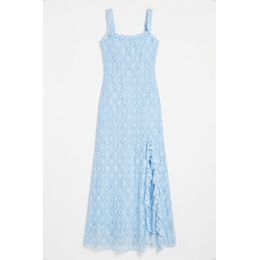 Spitzen-Midi-Kleid