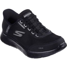 Skechers GO WALK Flex Textile Herrenschwarze Sneakers