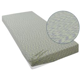 Spannbettlaken OTTO HOME, B:140cm L:200cm, gr&uuml;n, Jersey, Obermaterial: 50% Baumwolle, 50% Polyester, Bettlaken, "Strawberry in uni oder bunten