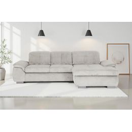 Ecksofa DIE PLANBAR, B:289cm H:85cm T:195cmcord ecru, 88% Polyester, 12% Polyamid, Wohnzimmer, Sofas, "MP-IN16037 L-Form, Breite 289 cm, mit
