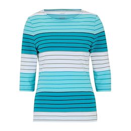 Peter Hahn Joy - Shirt mit Rundhals-Ausschnitt, t&uuml;rkis, Gr. 38 / S - Baumwolle