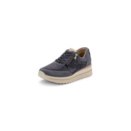 Peter Hahn Waldl&auml;ufer - Plateau-Sneaker Luana, blau, Gr. 41 - Leder