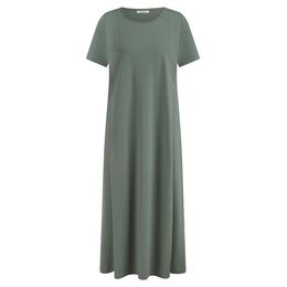 Peter Hahn - Jersey-Kleid, gr&uuml;n, Gr. 42 / M - Baumwolle
