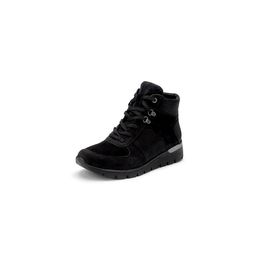 Peter Hahn Waldl&auml;ufer - Schn&uuml;r-Stiefelette Ramona, schwarz, Gr. 42 - Leder
