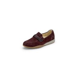 Peter Hahn Waldl&auml;ufer - Slipper Poppy, rot, Gr. 38 - Leder
