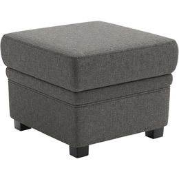 Sit & More Polsterhocker SIT & MORE, B:58cm H:45cm T:58cmanthrazit, 100% Polyester, Hocker, "Savona, B: 58 cm", individuell zu kombinieren