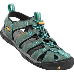 Keen Clearwater Leather CNX Damen Sandale t&uuml;rkis 37,5 - Damenschuhe