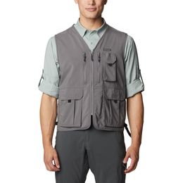 Columbia Silver Ridge Utility Herrenweste dunkelgrau M - Herrenjacken