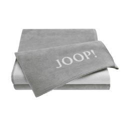 JOOP! Wohndecke-Doubleface JOOP! Uni-Doubleface grau Baumwollmischgewebe Ma&szlig;e (cm): B: 150 Accessoires > Decken > Wohndecken &raquo; Sofa DE