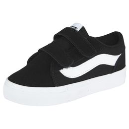 Vans Kinder Sneaker "Vero LS V", Gr. 22,5bzw, suede, canvas schwarz, wei&szlig;, Leder, Schuhe