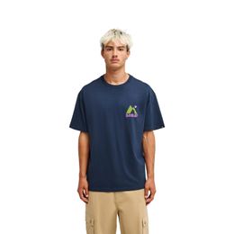 Quiksilver Herren T-Shirt "Peak"schwarz navy, Gr. L, Obermaterial: 100% Baumwolle., Shirts
