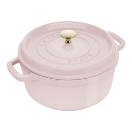 Staub La Cocotte Cocotte 24 cm, rund, Sorbet rose, Gusseisen