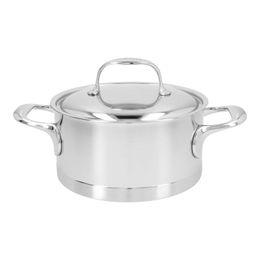 Demeyere Atlantis 7 Bratentopf mit Deckel 18 cm, 18/10 Edelstahl