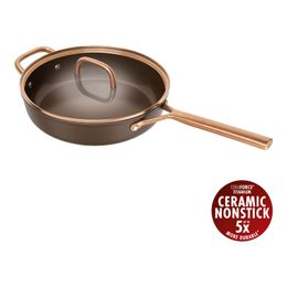 Zwilling Milano Schmorpfanne mit Glasdeckel 28 cm, Aluminium