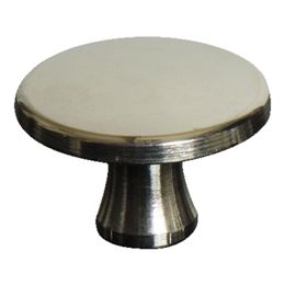 Staub Nickelknauf gro&szlig; 4 cm, Nickel