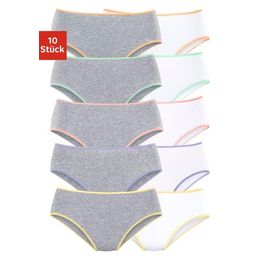 PETITE FLEUR BY LASCANA Jazz-Pants Slips mehrfarbig Gr. 44/46 f&uuml;r Damen. K&ouml;rpernah. Nachhaltig.