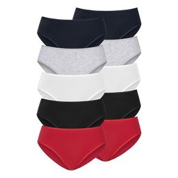 PETITE FLEUR BY LASCANA Jazz-Pants Slips mehrfarbig Gr. 32/34 f&uuml;r Damen. K&ouml;rpernah. Nachhaltig.