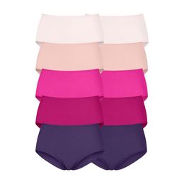 PETITE FLEUR BY LASCANA Taillenslip pink Gr. 36/38 f&uuml;r Damen. K&ouml;rpernah. Nachhaltig.