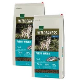 REAL NATURE WILDERNESS Trockenfutter Hund, Adult, Fresh Water, Fisch 2x12 kg