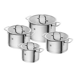 Zwilling TrueFlow Kochtopfset 4-tlg, Edelstahl