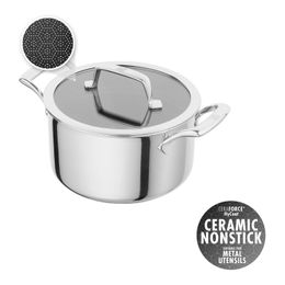 Zwilling Peak Kochtopf 24 cm, 18/10 Edelstahl