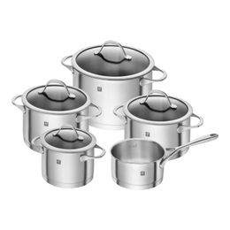 Zwilling Essence Kochtopfset 5-tlg, 18/10 Edelstahl