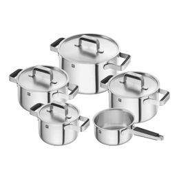 Zwilling Pure Kochgeschirrset, 5-tlg, 18/10 Edelstahl