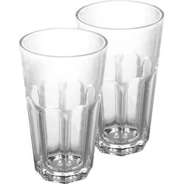 Berger Elona Acryl Trinkgl&auml;ser 360 ml (2er Set) - Gl&auml;ser