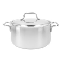 Demeyere Apollo 7 Bratentopf mit Deckel 22 cm, 18/10 Edelstahl