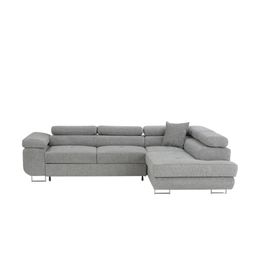 Ecksofa mit Schlaffunktion Tereccia grau Ma&szlig;e (cm): B: 273 H: 73 T: 203.0 Sofas > Sofas nach Material > Stoffsofas &raquo; Sofa DE