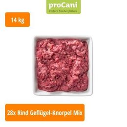 ProCani Rind Gefl&uuml;gel Knorpel - buy nature 28x500 g