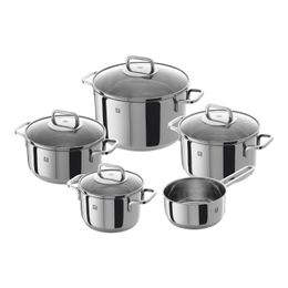 Zwilling Quadro Kochgeschirrset, 5-tlg. 5-tlg, 18/10 Edelstahl