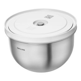 Zwilling Fresh & Save BOWLS Vakuumsch&uuml;ssel M / 18 cm, Edelstahl, Silber