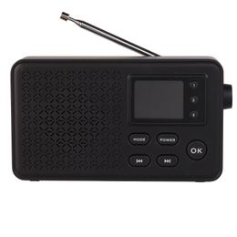 Denver DAB-57 DAB+/FM Radio &ndash;Bluetooth, Wecker, Akkubetrieb, schwarz